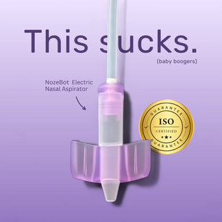 NozeBot Battery-Powered Baby Nasal Aspirator | Dr. Noze Best