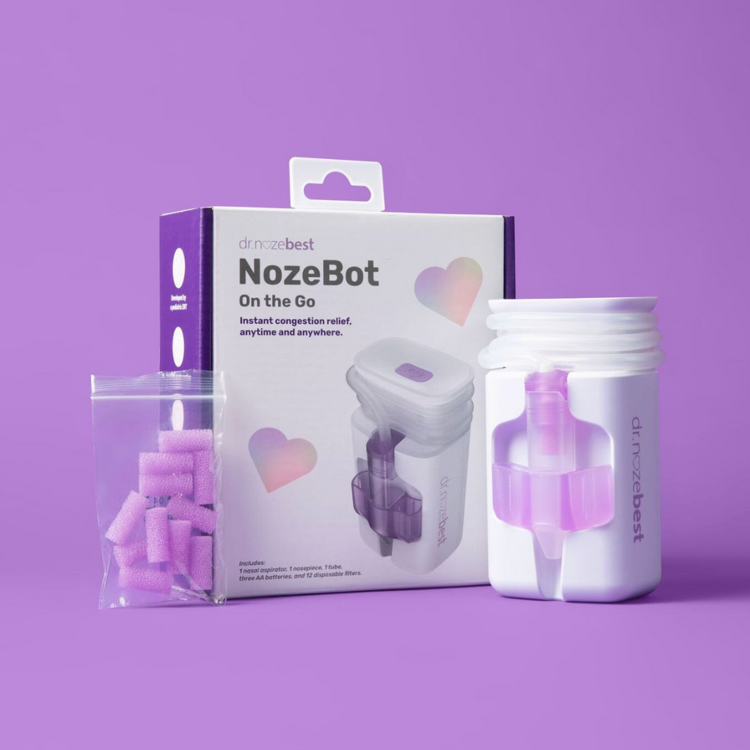 NozeBot Baby Nasal Aspirator | Infant Nasal Suction Device – Dr. Noze Best