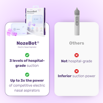 NozeBot Battery-Powered Baby Nasal Aspirator | Dr. Noze Best