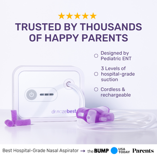 NozeBot Battery-Powered Baby Nasal Aspirator | Dr. Noze Best
